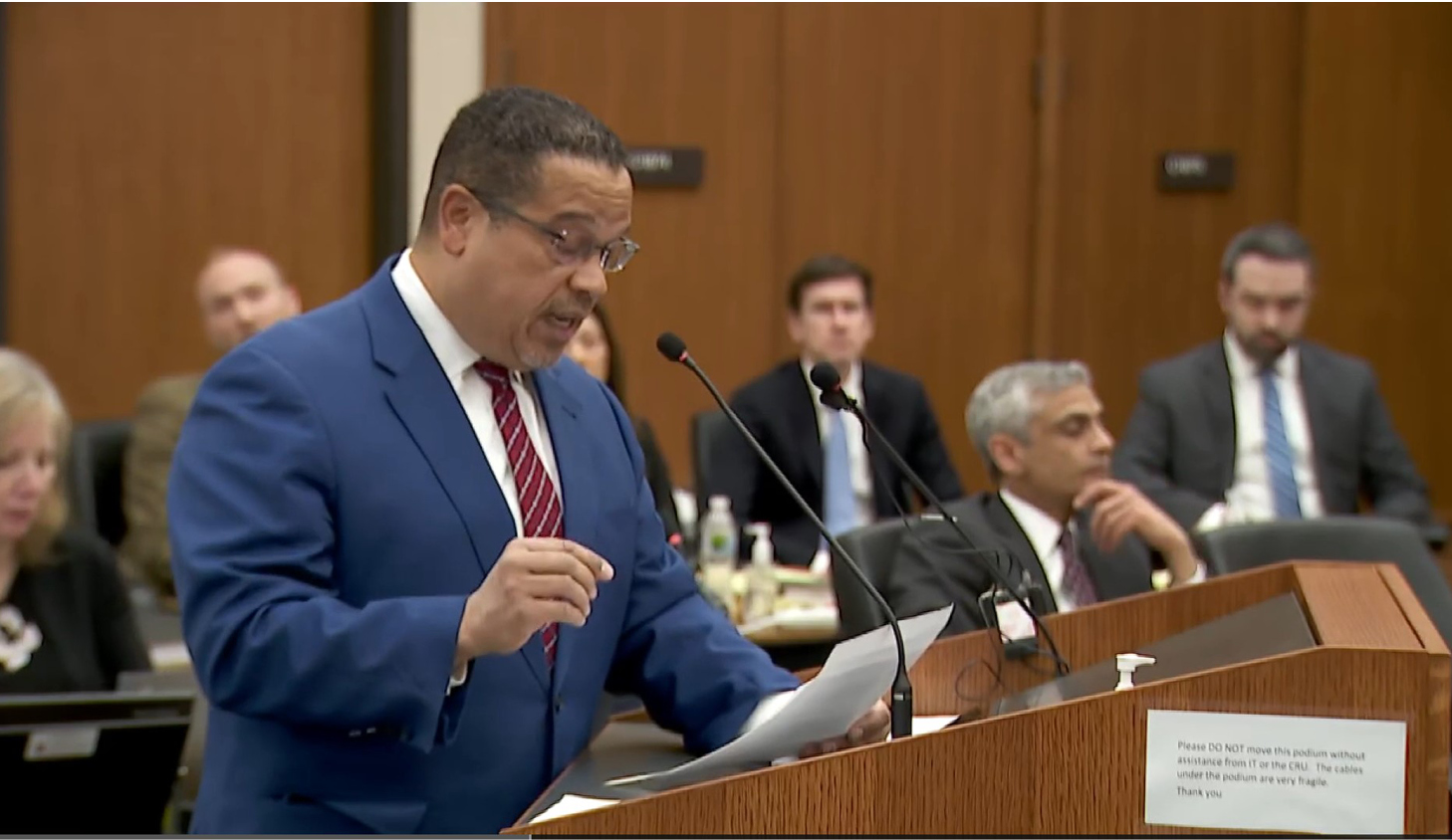 At the opening of trial, Minnesota AG Keith Ellison Argues Juul Targets ...
